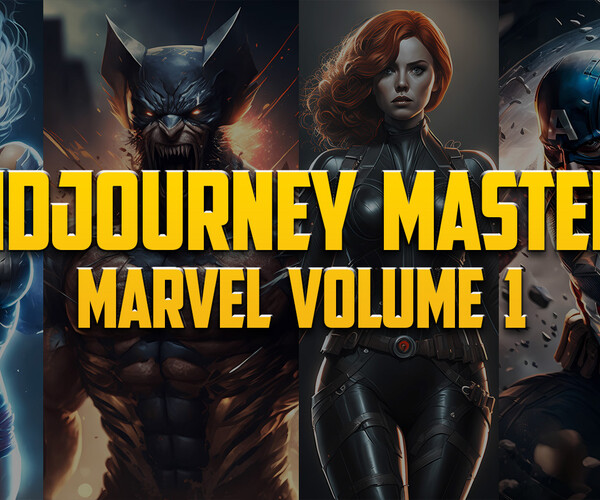 ArtStation - Midjourney Masters - Marvel Volume 1 | Artworks