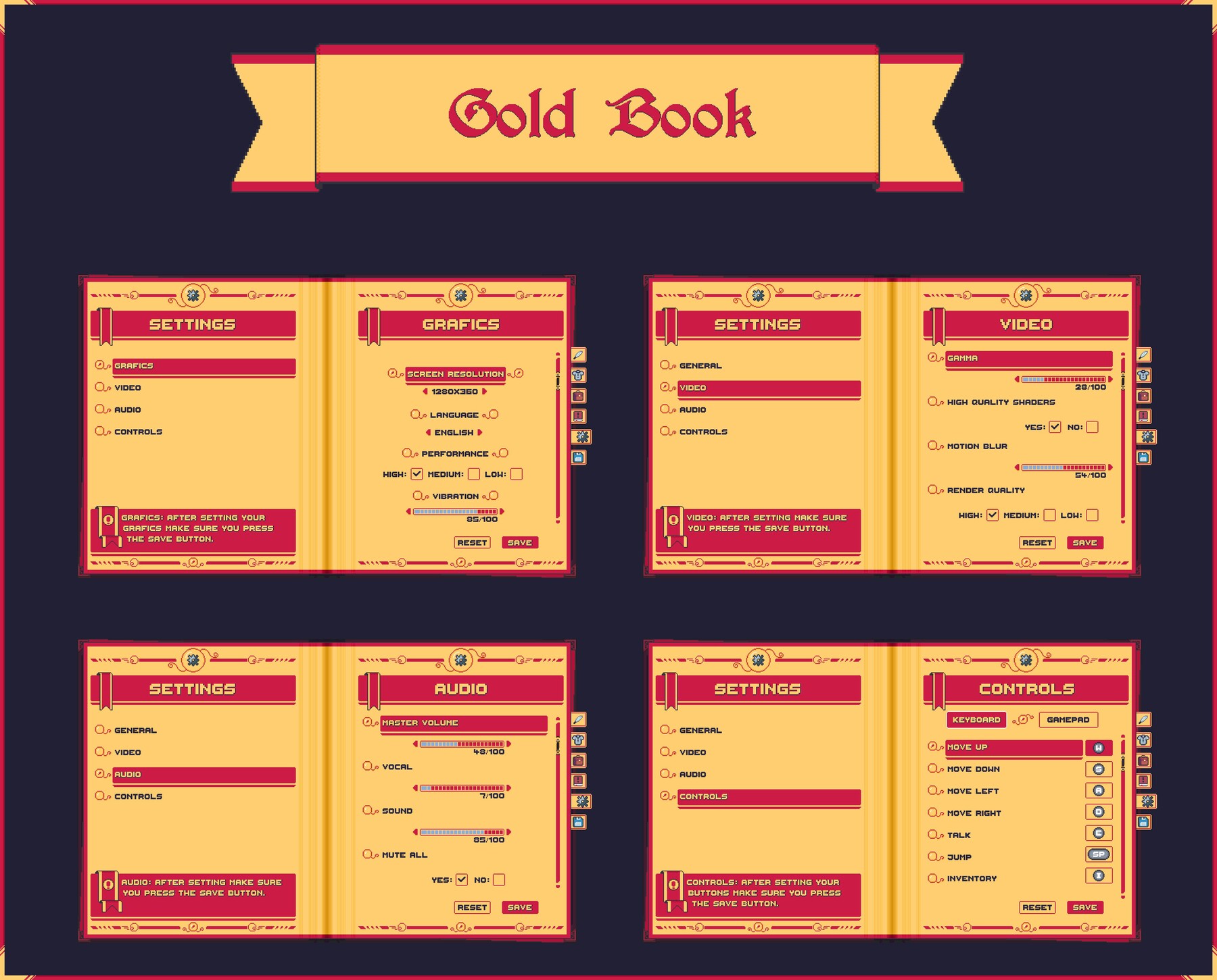 ArtStation - Pocket Inventory Series #1 : Adventure Book | Game Assets