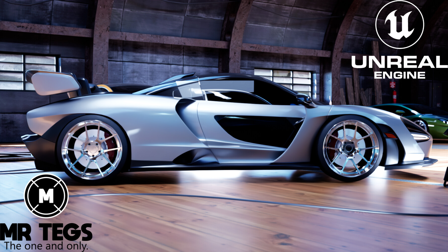 ArtStation - McLaren Senna Car for UE5 | Game Assets