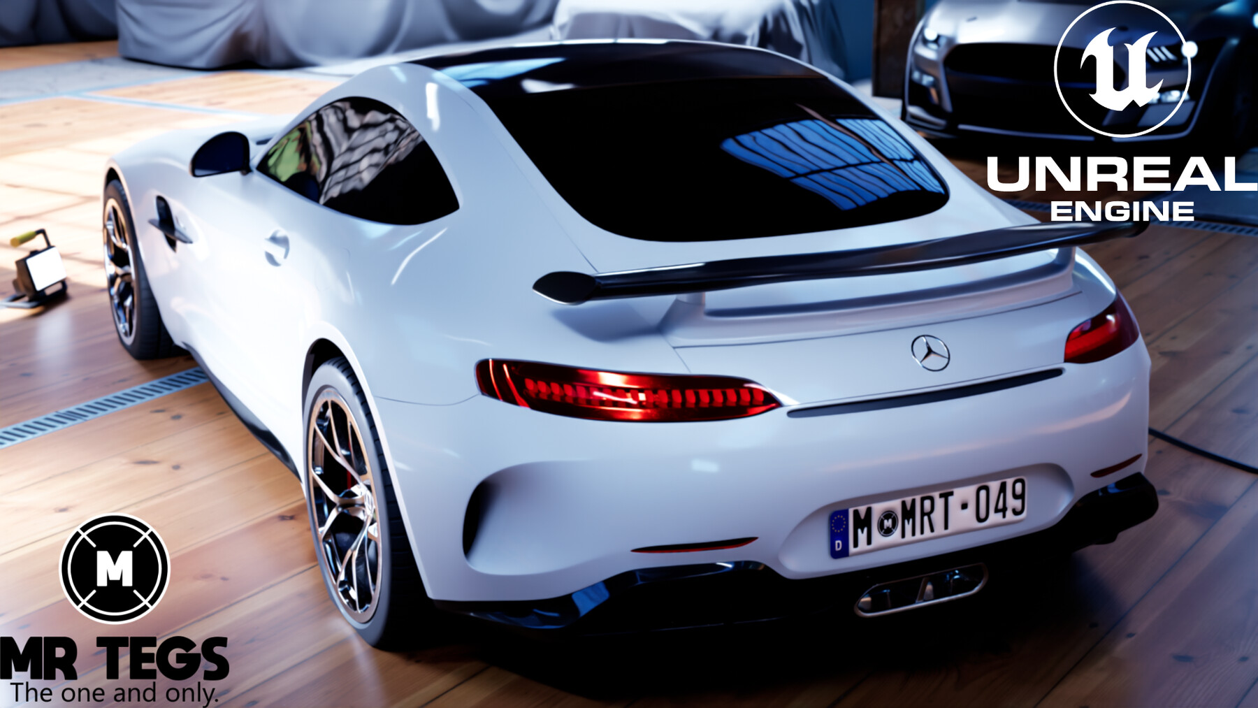 ArtStation - Mercedes AMG UE5 Drivable car | Game Assets