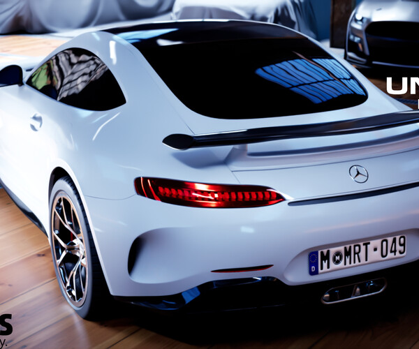 ArtStation - Mercedes AMG UE5 Drivable car | Game Assets