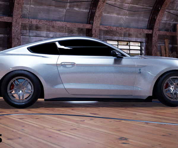 ArtStation - Mustang GT500 Car for UE5 | Game Assets