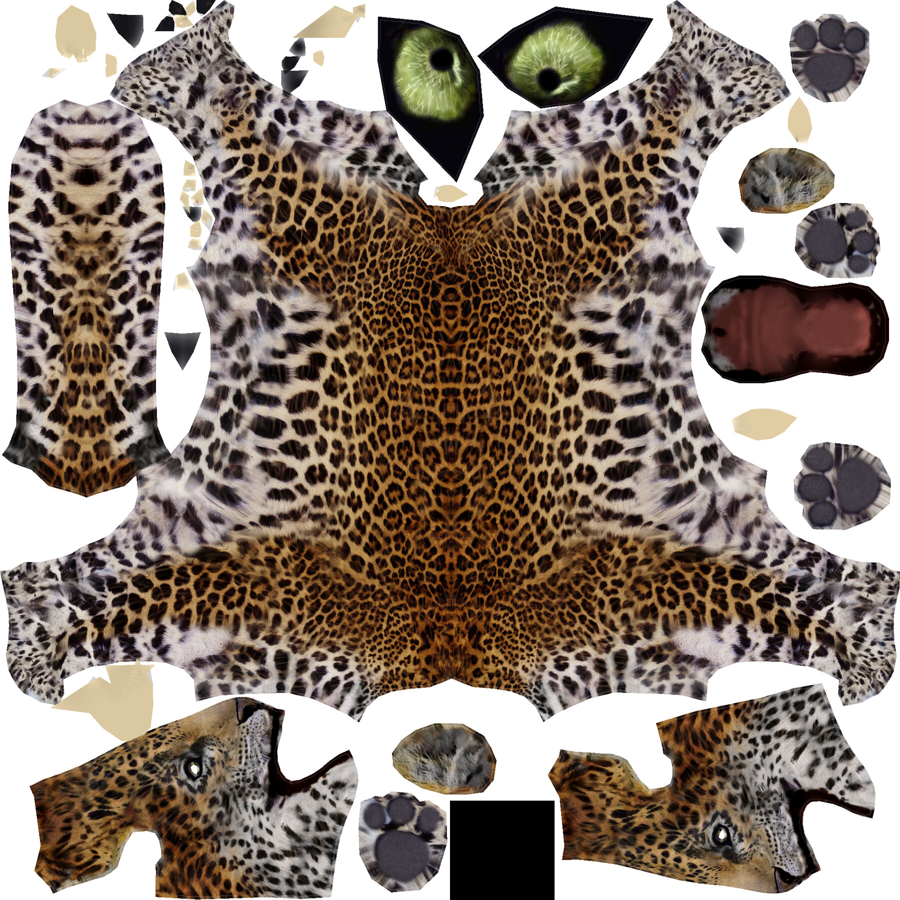 ArtStation - Leapord Animal | Game Assets