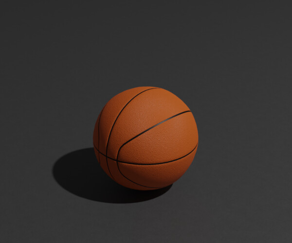 ArtStation - Midpoly Basketball asset | blender file | Resources