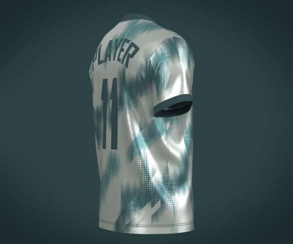 ArtStation - Soccer Football Ash Jersey Player-11 | Resources