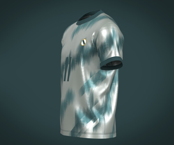 ArtStation - Soccer Football Ash Jersey Player-11 | Resources