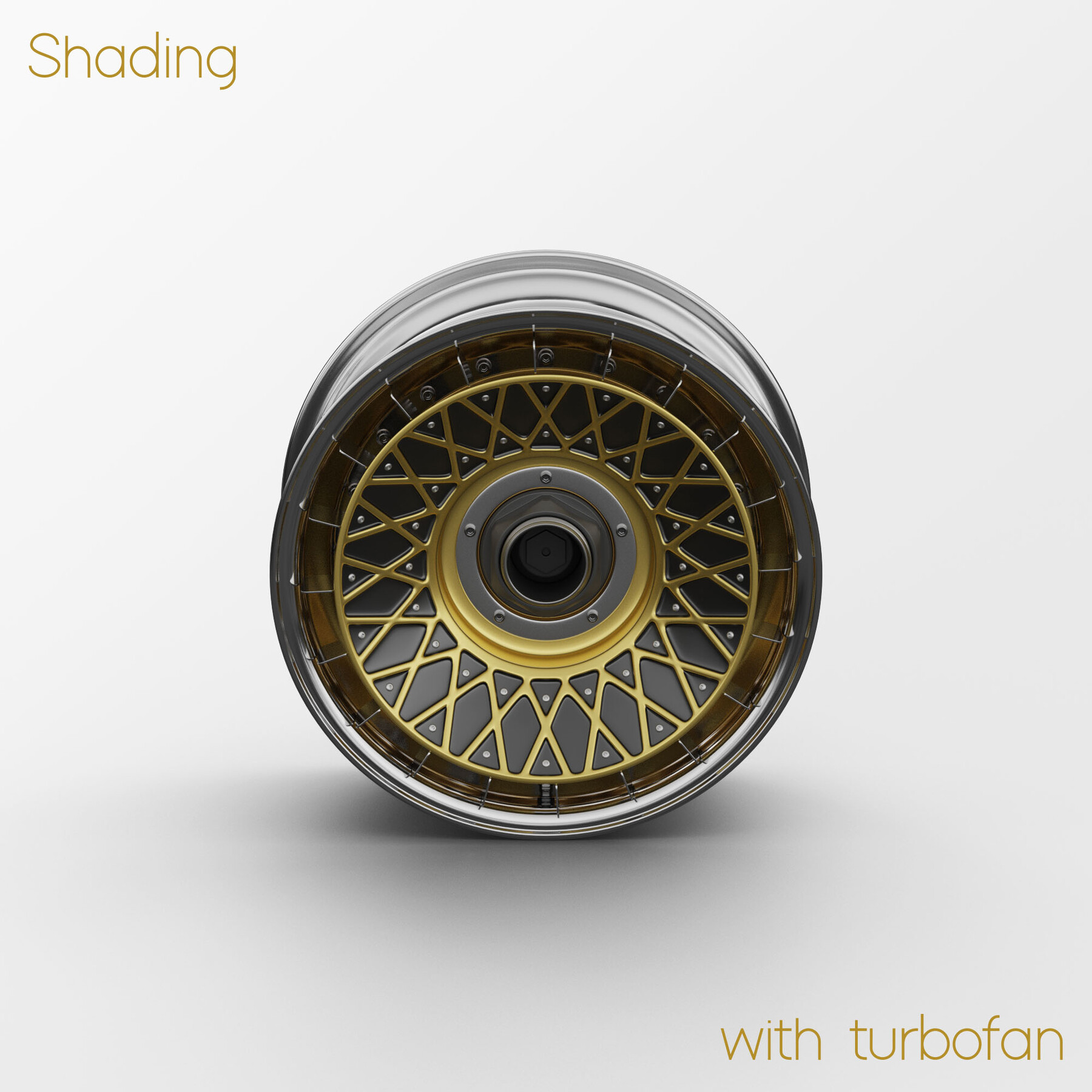 ArtStation - BBS E57 Turbofan 16" Rim/Wheel Porsche 935 3D Model ...