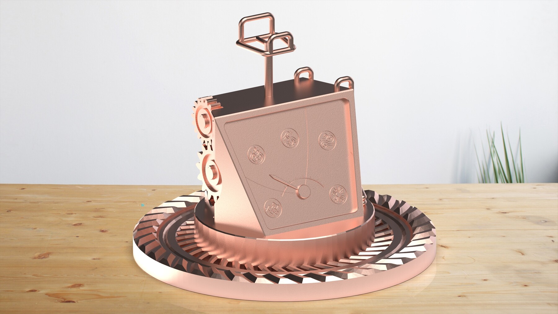 ArtStation - Steampunk Stand for Controller | Resources