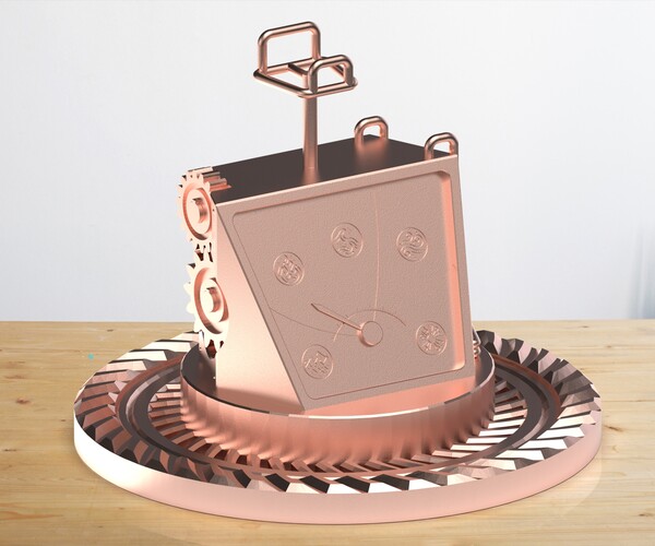 ArtStation - Steampunk Stand for Controller | Resources