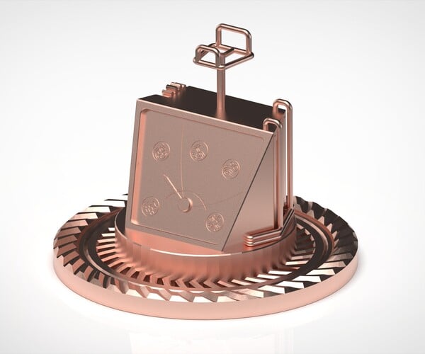 ArtStation - Steampunk Stand for Controller | Resources