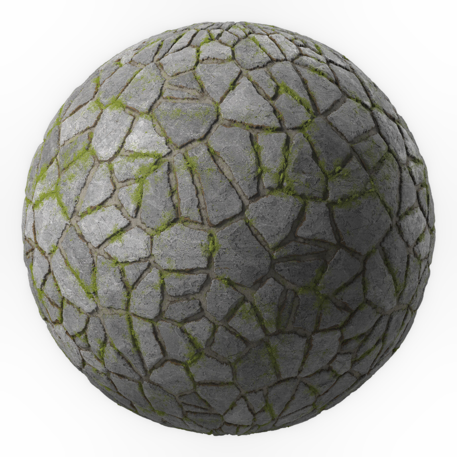 ArtStation - Stone Wall Materials 33- Stone walls By mossy, Pbr 4k ...