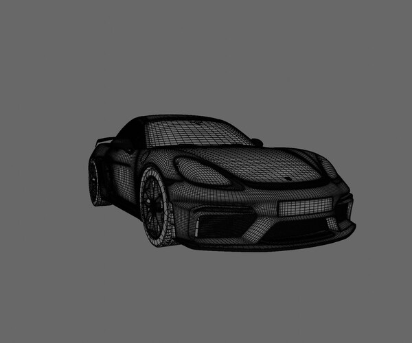 ArtStation - Porsche Cayman | Game Assets