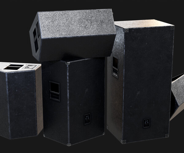 ArtStation - Speaker - PBR Game Ready | Game Assets