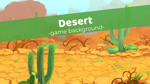 ArtStation - Desert - Game Background | Game Assets