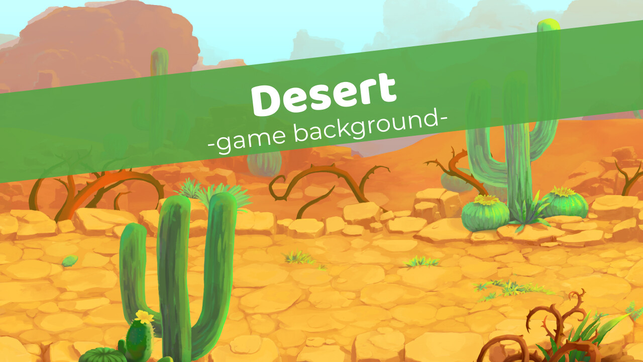 ArtStation - Desert - Game Background | Game Assets