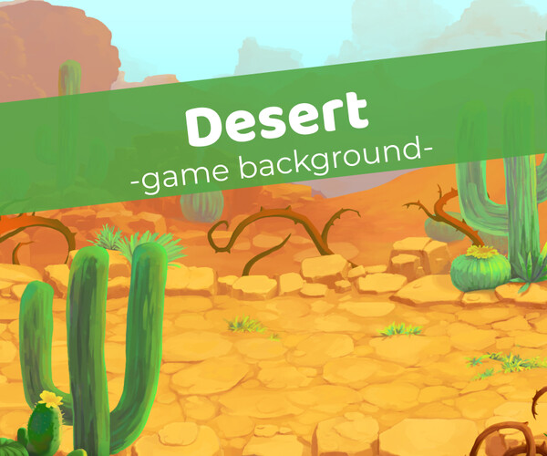 ArtStation - Desert - Game Background | Game Assets