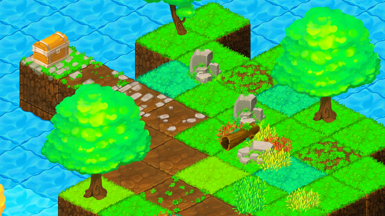 ArtStation - Forest - Isometric Block Tileset | Game Assets