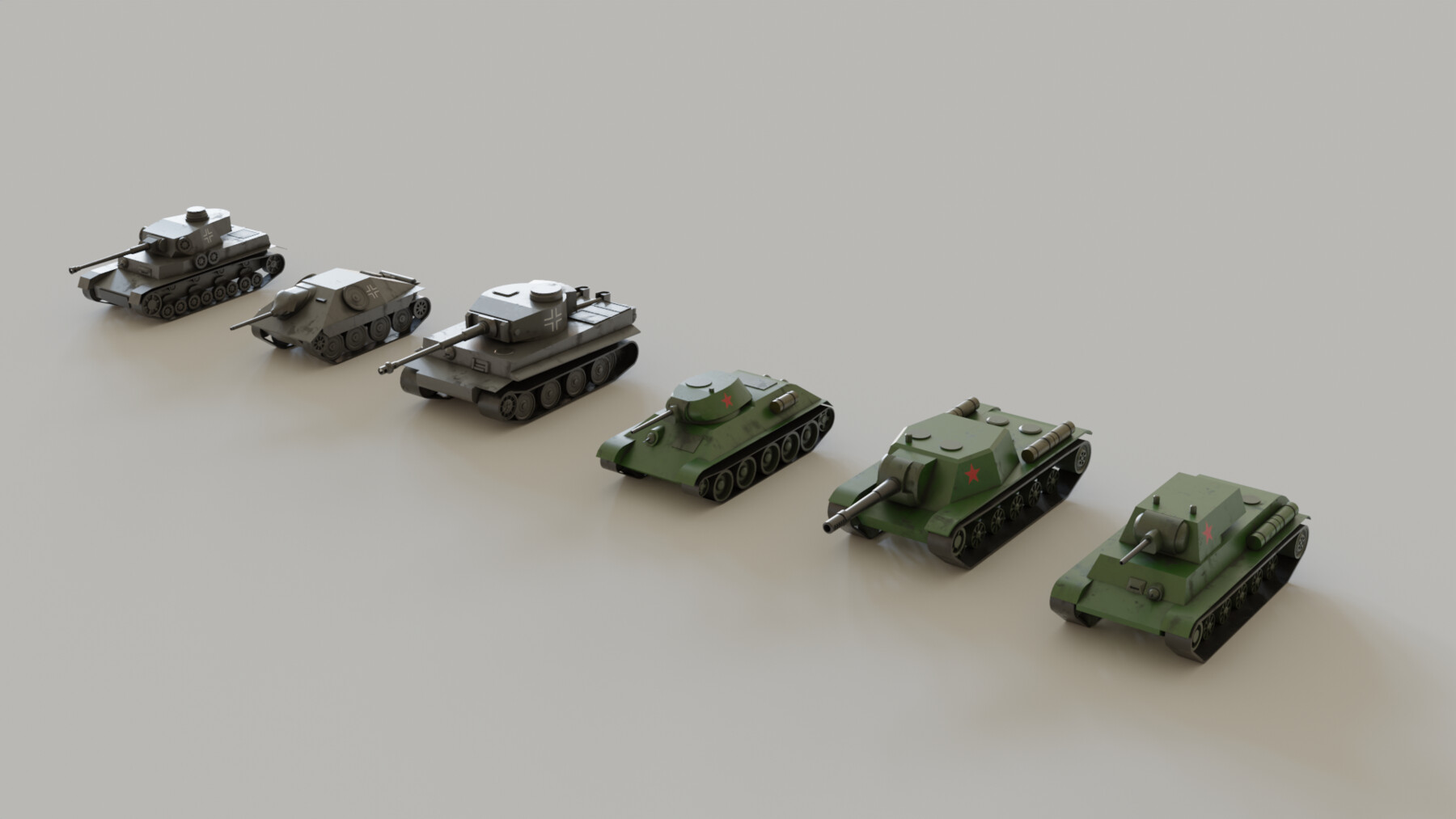 ArtStation - Tanks Pack | Game Assets