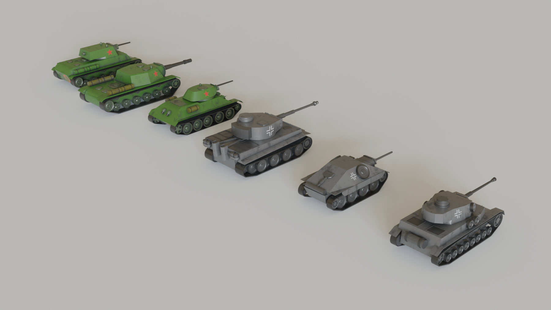 ArtStation - Tanks Pack | Game Assets