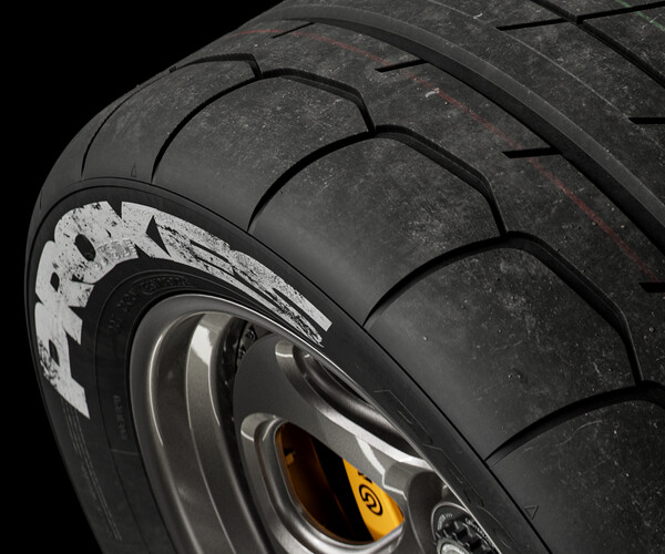 ArtStation - Toyo PROXES® TQ • DOT Drag Radial Tires • 345/40 R17 (106Y ...