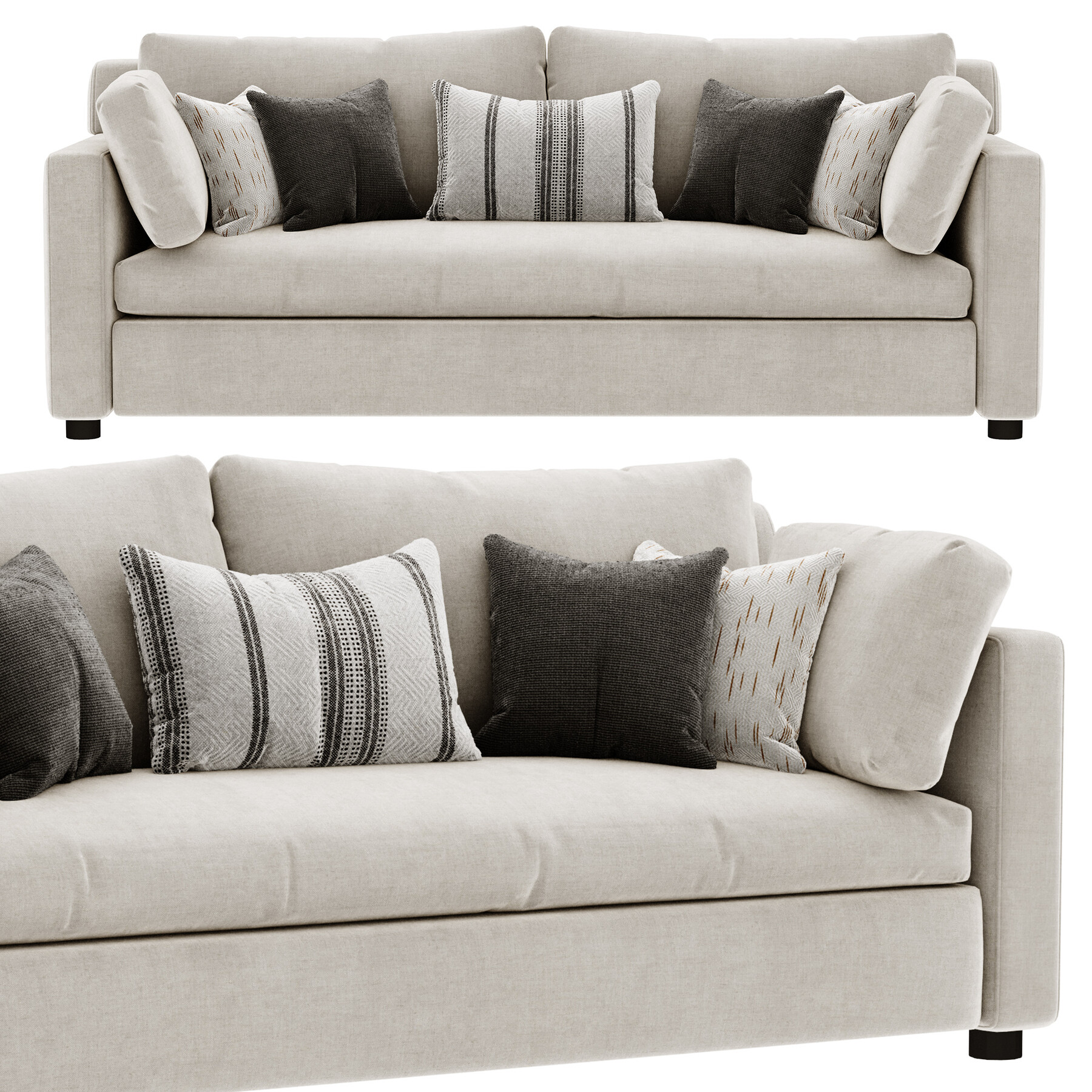 ArtStation - marin sleeper sofa | Resources