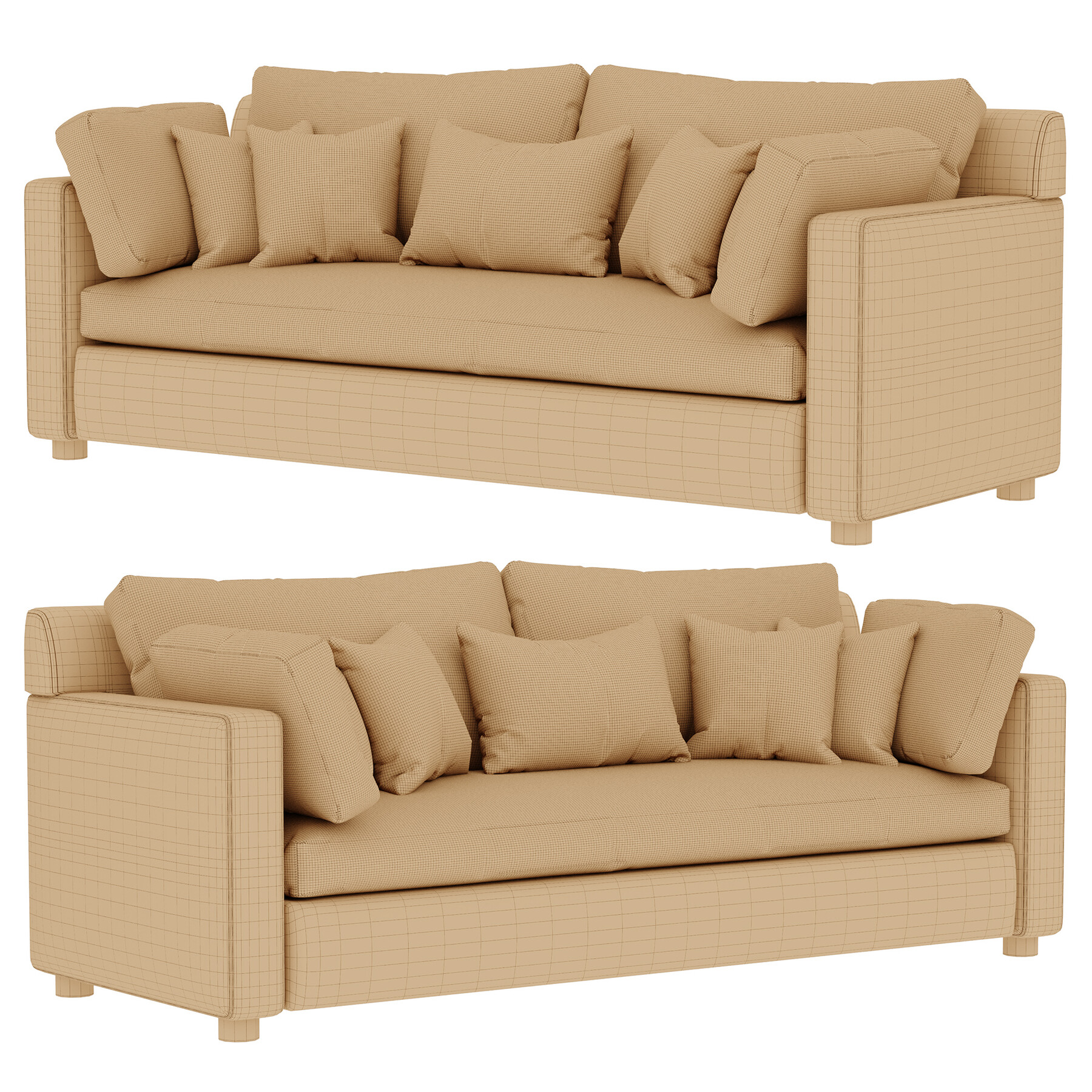 ArtStation - marin sleeper sofa | Resources