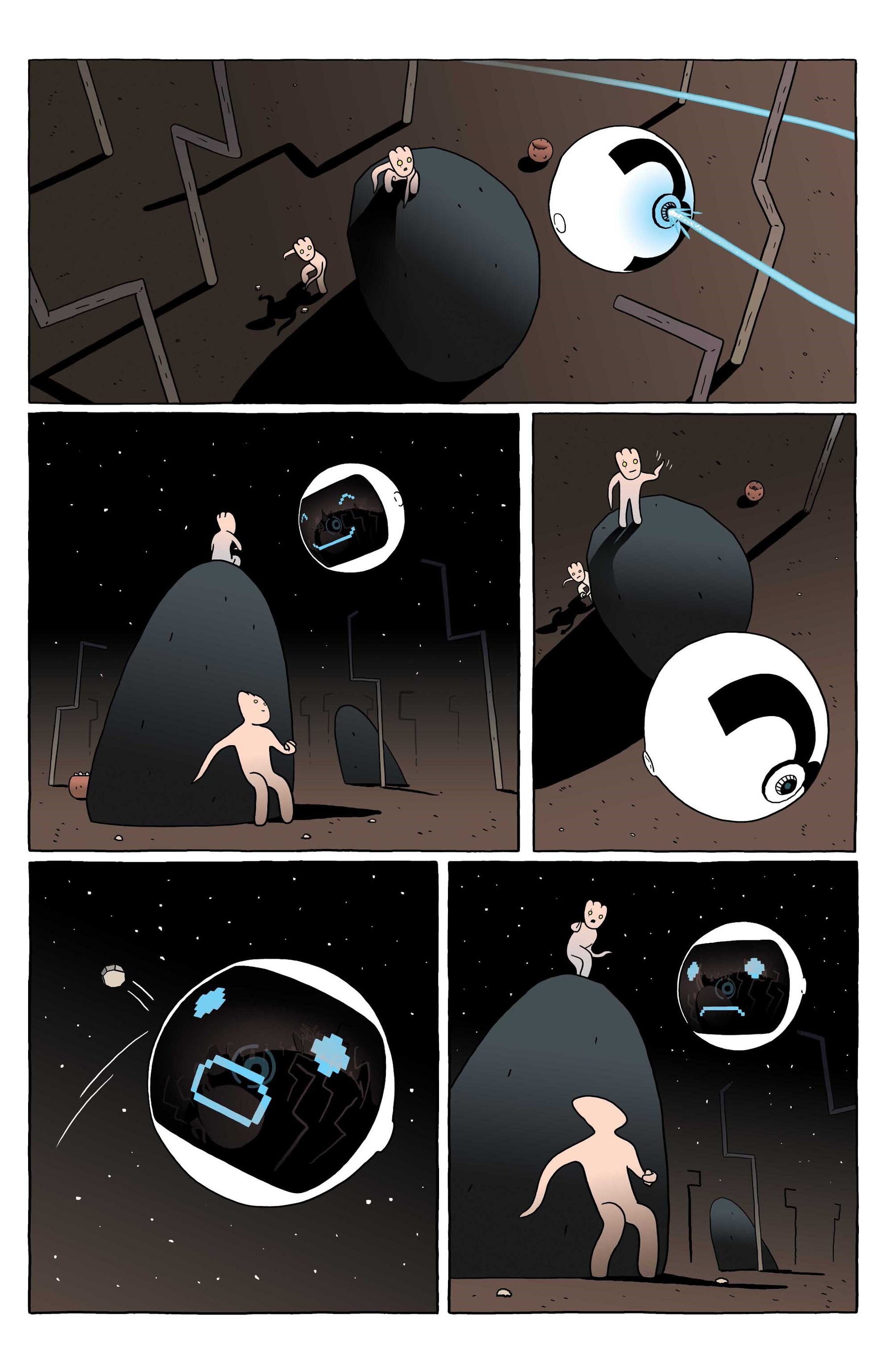 ArtStation - Love life of Probe No.3 | Books & Comics