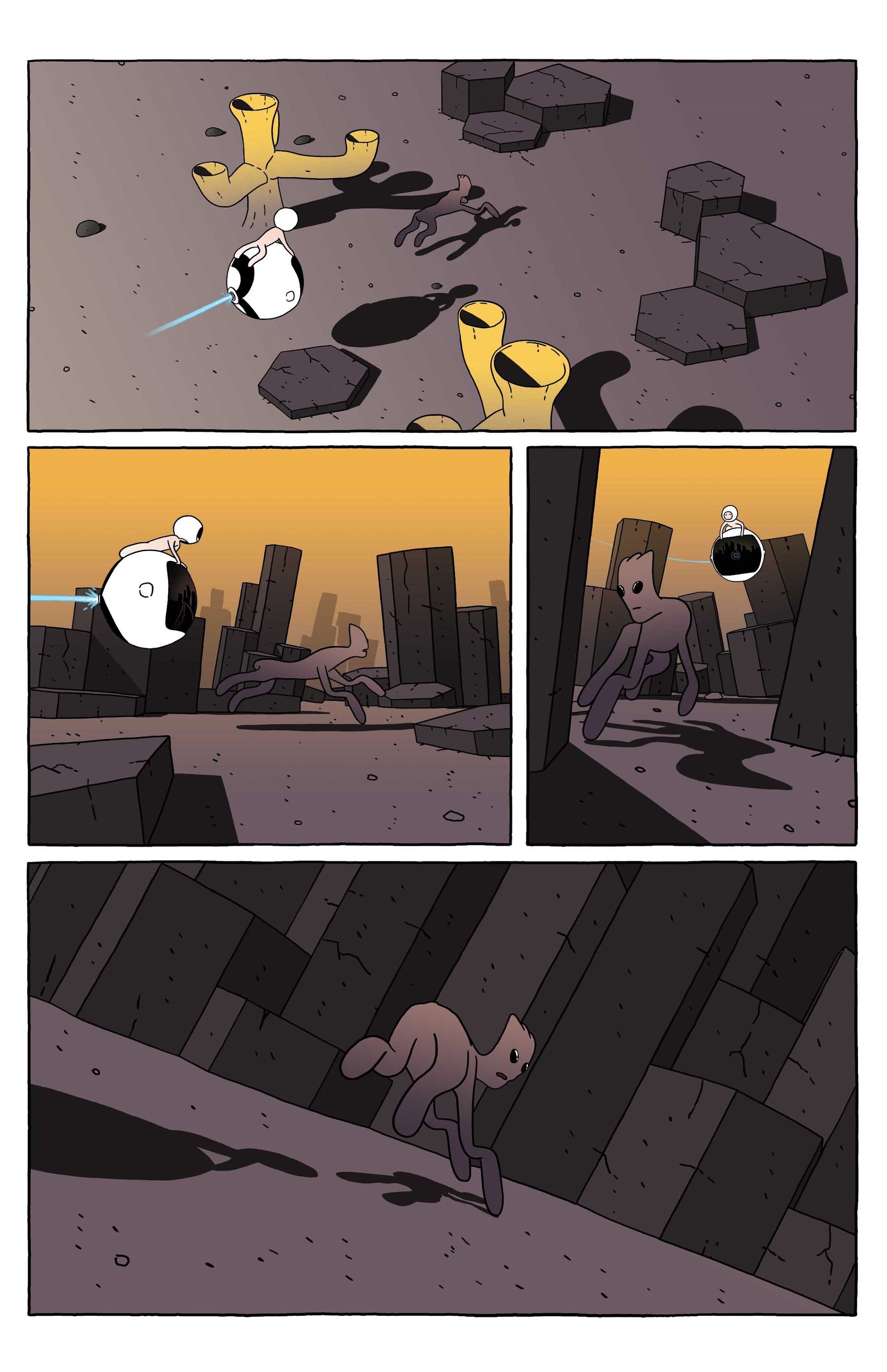 ArtStation - Love life of Probe No.3 | Books & Comics