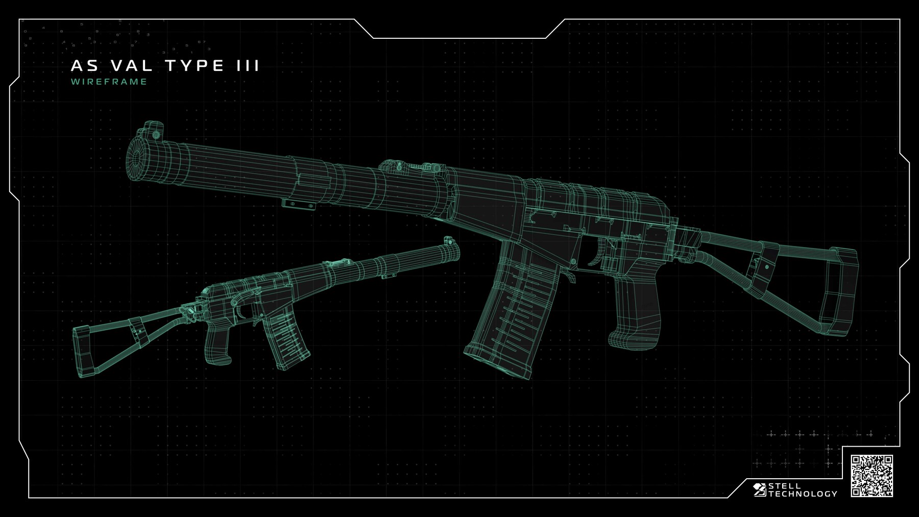 ArtStation - AS VAL TYPE III RIFLE x MIDNIGNT X PISTOL NETBLUE EDITION ...