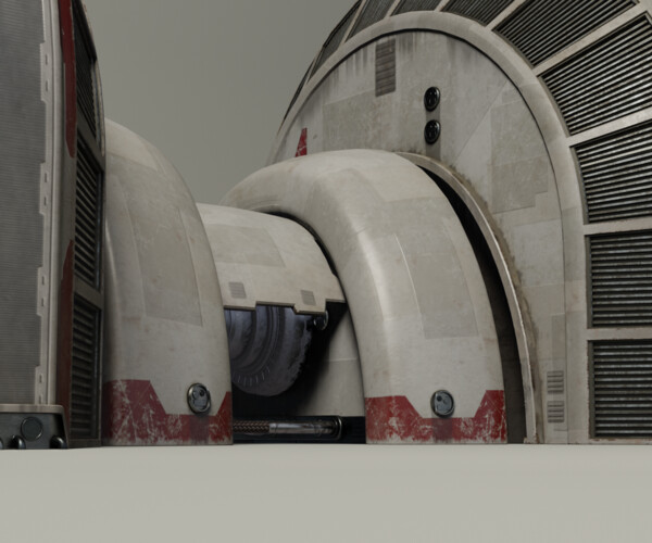 ArtStation - Shield Generator Facility - Star Wars | Game Assets