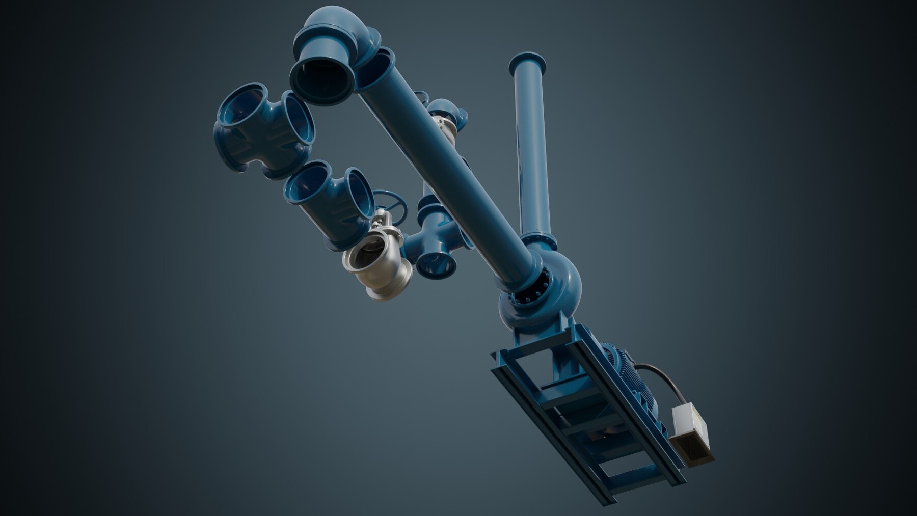 ArtStation - Water Pump 3A | Game Assets