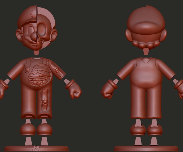 ArtStation - SUPER-MARIO 3D PRINT READY STL+FBX MODEL | Resources