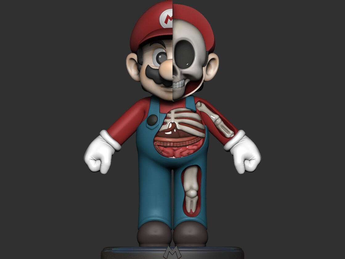 ArtStation - SUPER-MARIO 3D PRINT READY STL+FBX MODEL | Resources