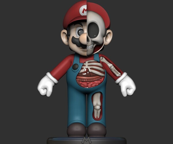 ArtStation - SUPER-MARIO 3D PRINT READY STL+FBX MODEL | Resources