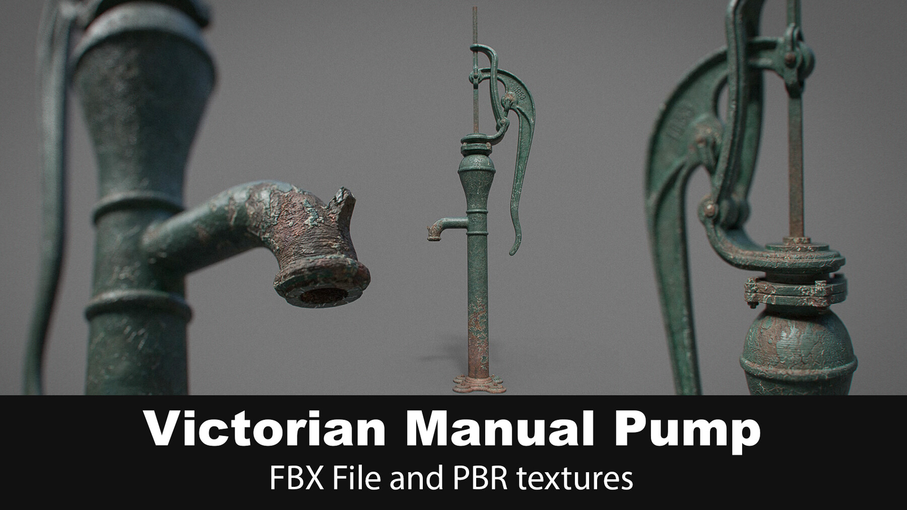 ArtStation - Victorian Manual Pump | Resources