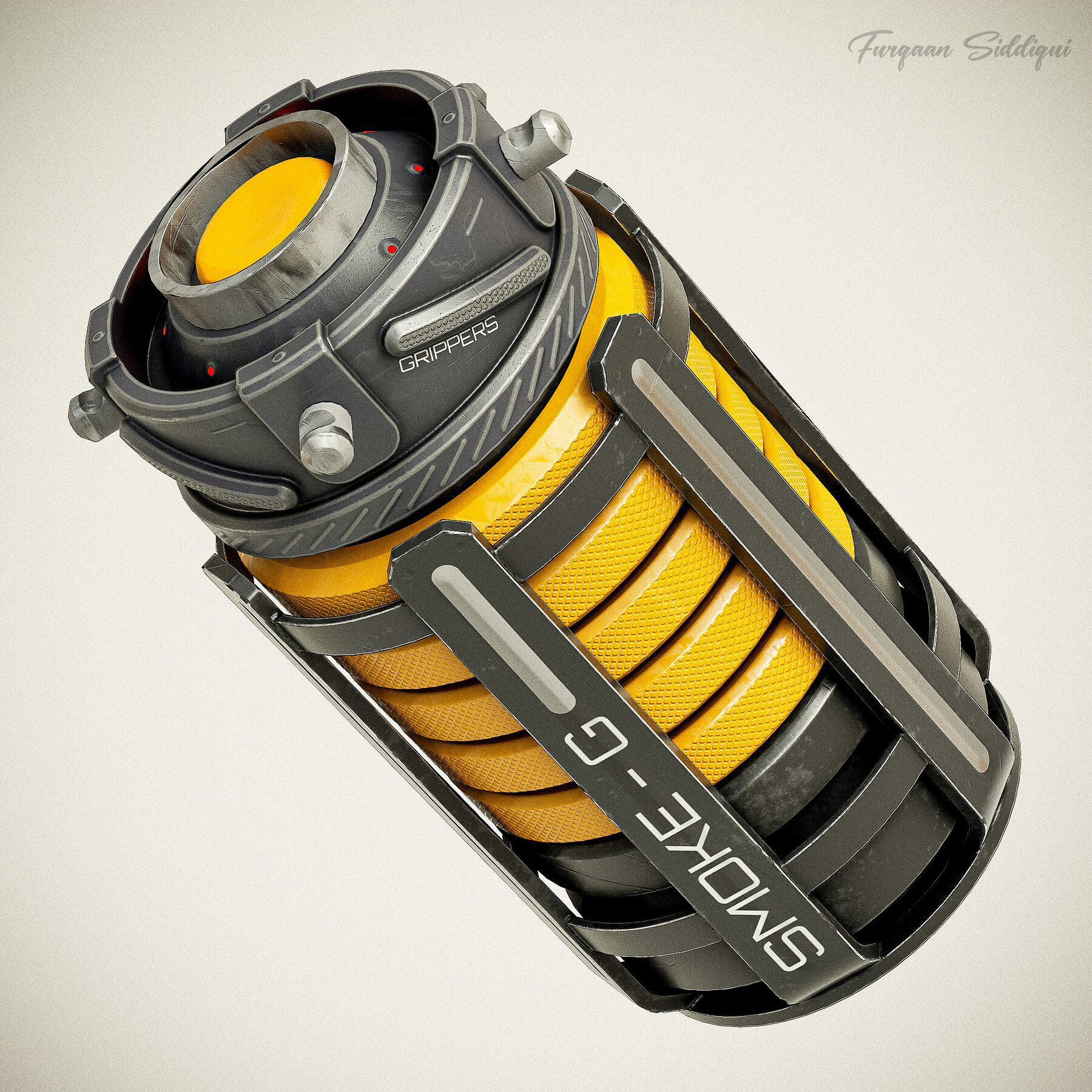 ArtStation - Sci-fi Grenades V8 PBR | Game Assets