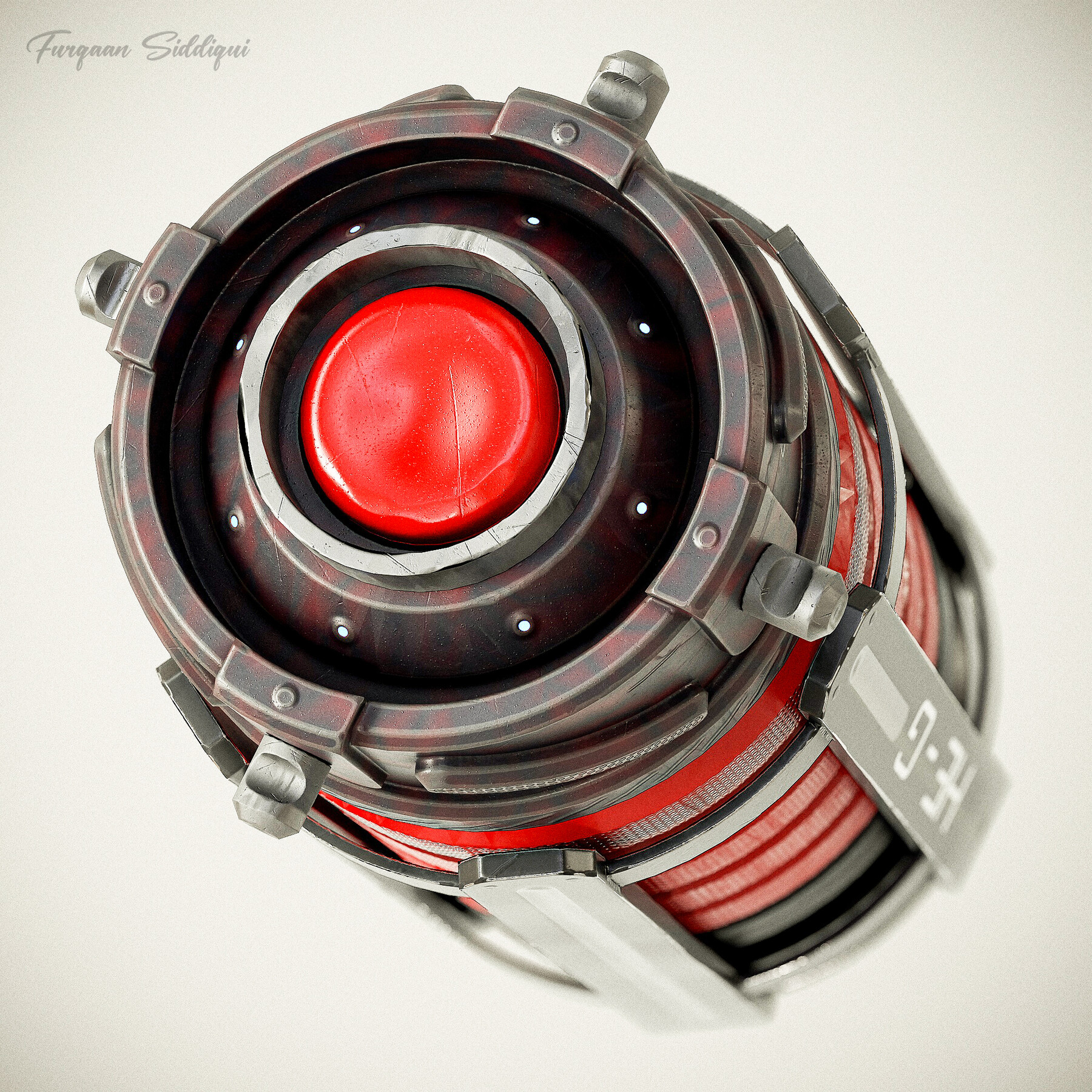 ArtStation - Sci-fi Grenades V8 PBR | Game Assets