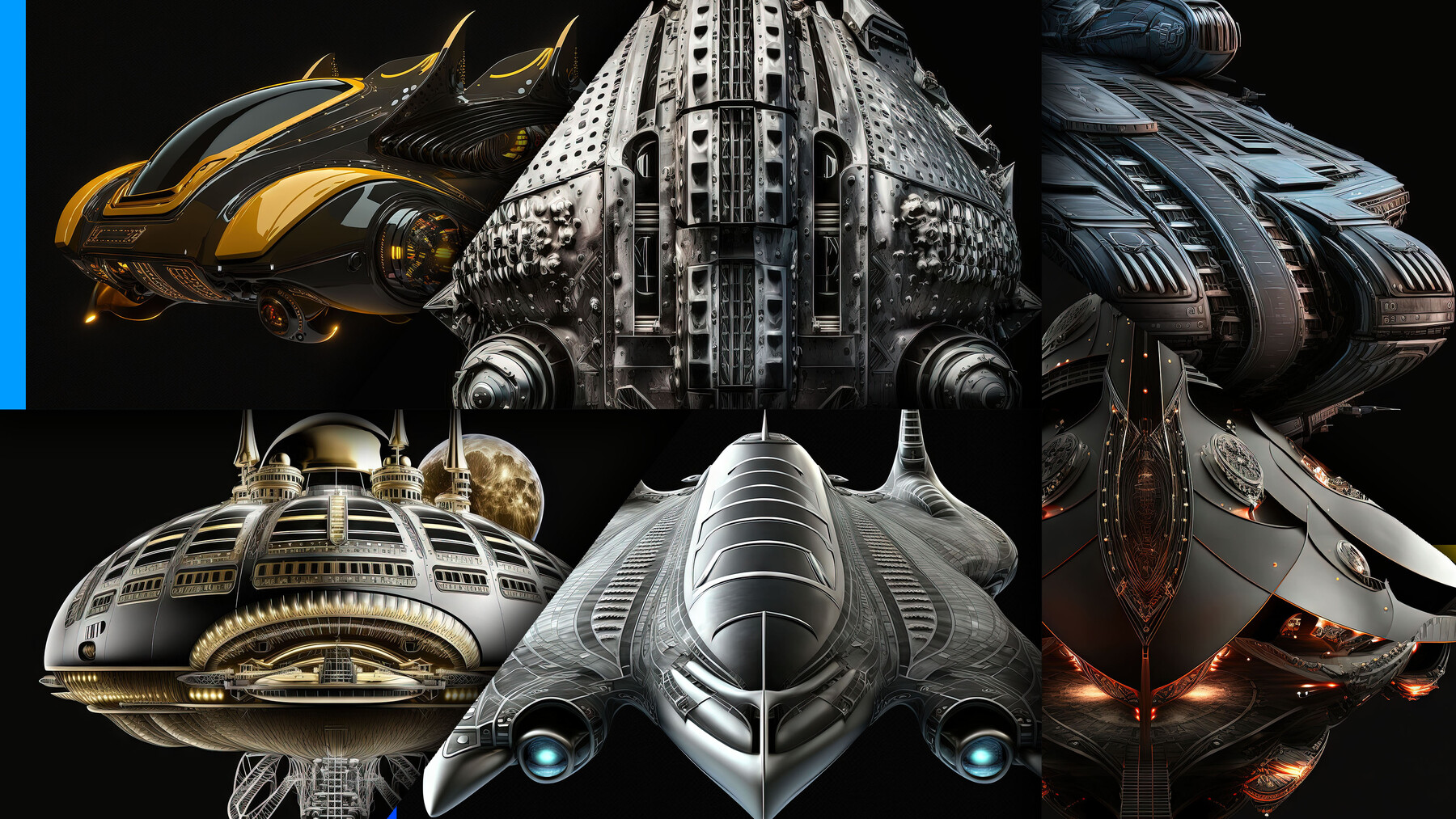 ArtStation - 102 Spaceship V2 (More Than 8K Resolution) | Artworks