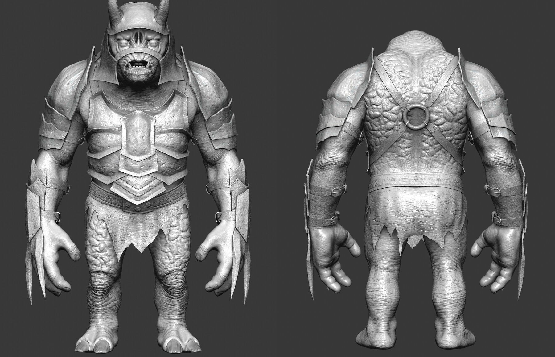 ArtStation - Attack Troll Game Character (UE5) | Game Assets