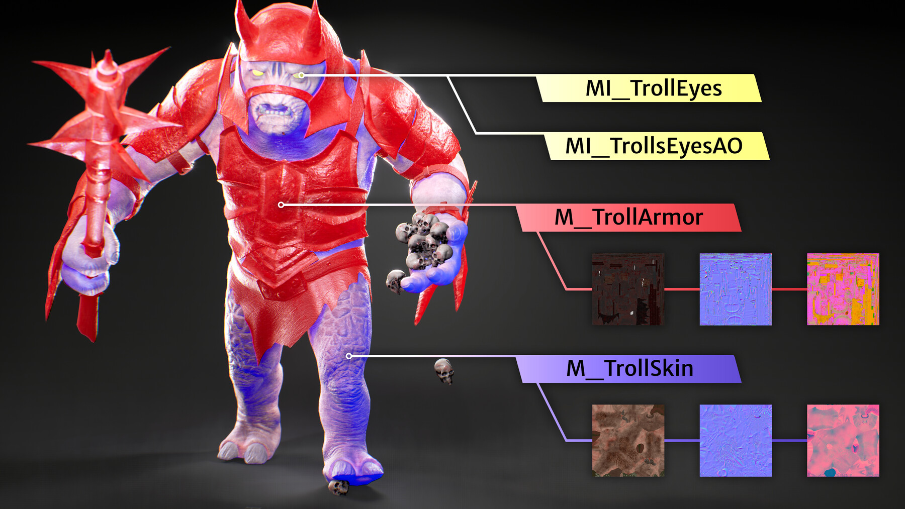 ArtStation - Attack Troll Game Character (UE5) | Game Assets
