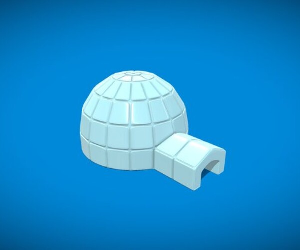 ArtStation - Igloo 3D Model | Resources