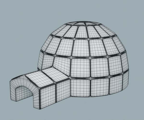 ArtStation - Igloo 3D Model | Resources