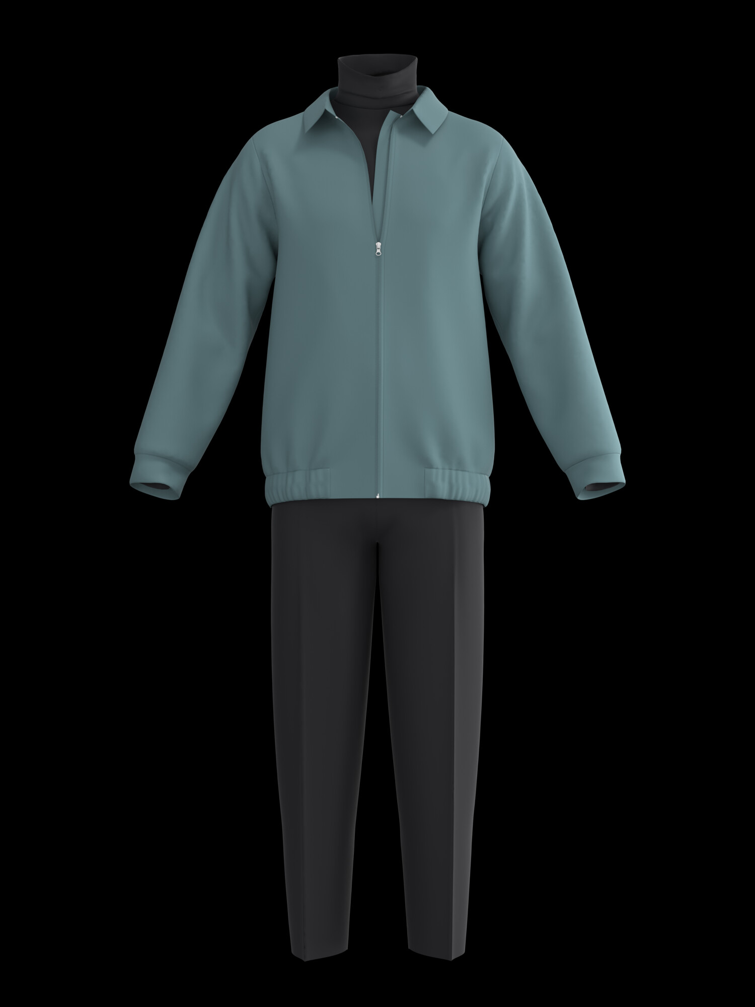 ArtStation - 4 Basic men's clothes pack. CLO3d (obg / fbx) | Game Assets