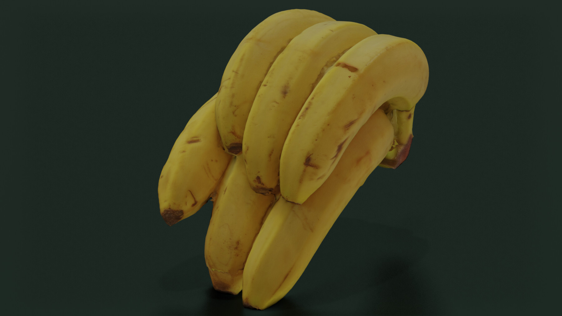 ArtStation - Banana Bunch low poly game ready | Game Assets