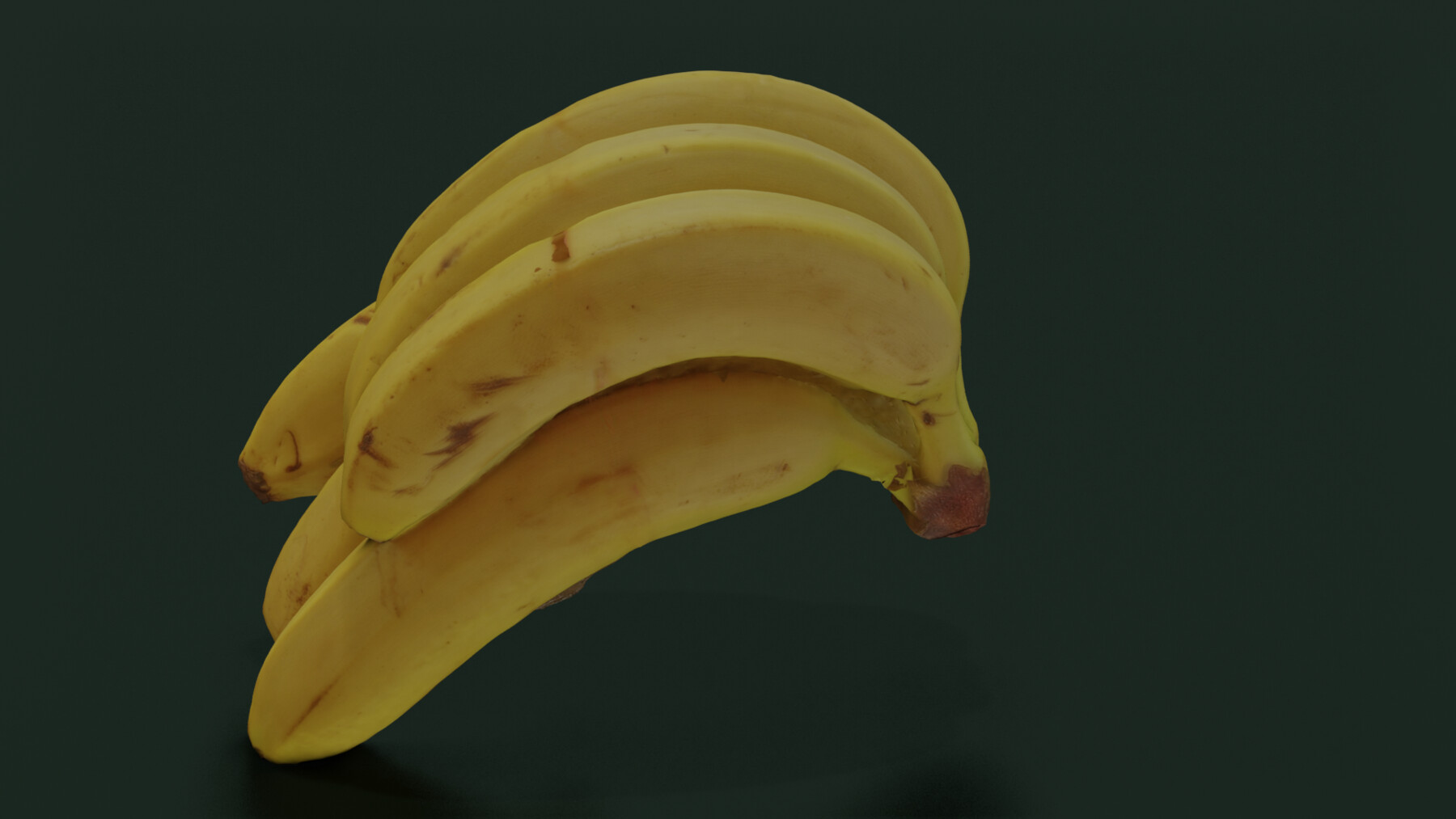 ArtStation - Banana Bunch low poly game ready | Game Assets