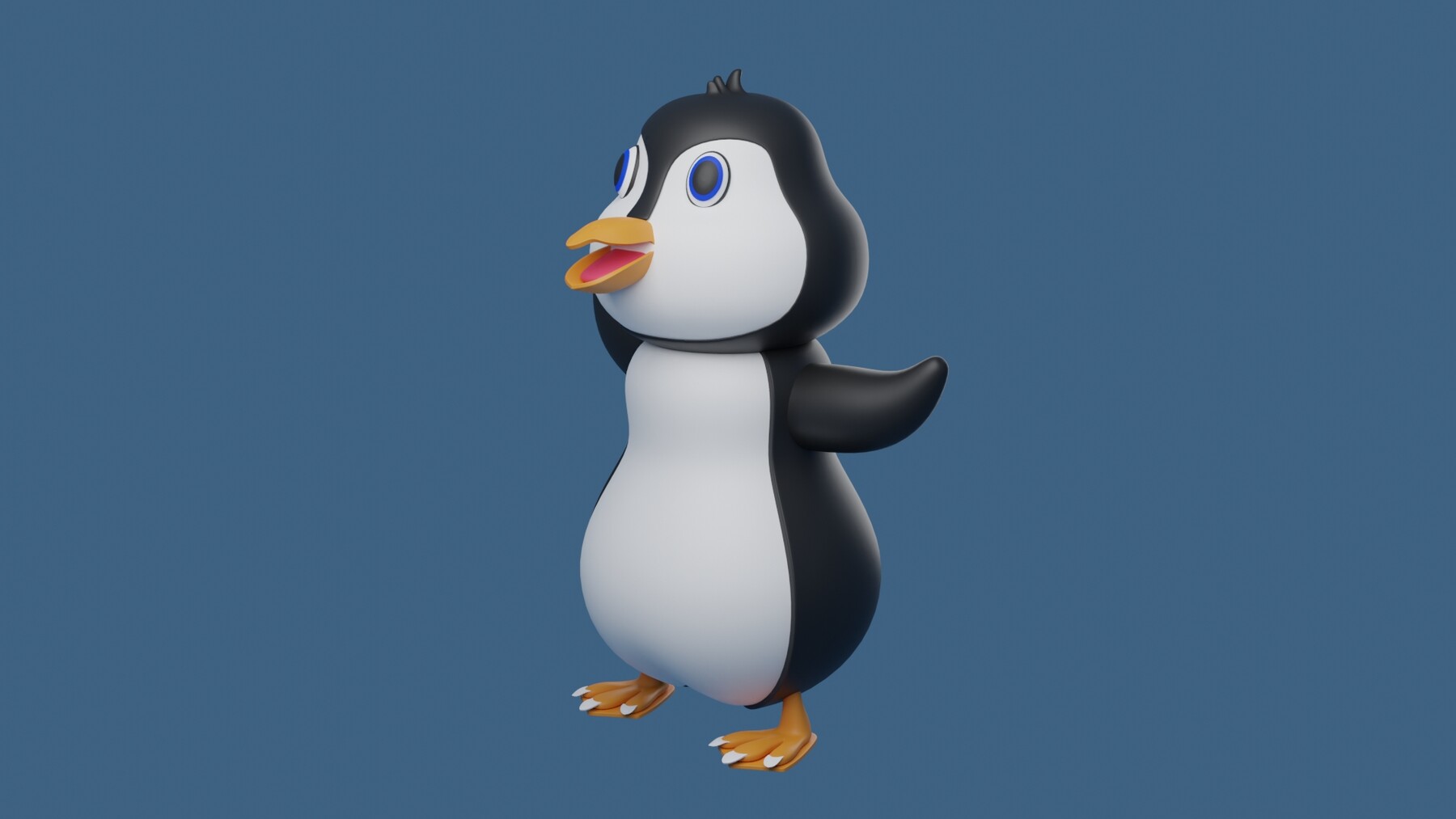 ArtStation - Penguin 3D Model | Resources