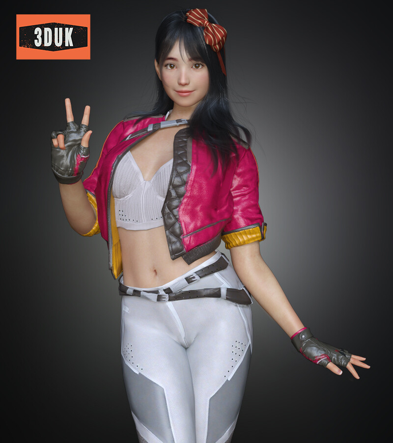 ArtStation - Hika for G8F | Resources