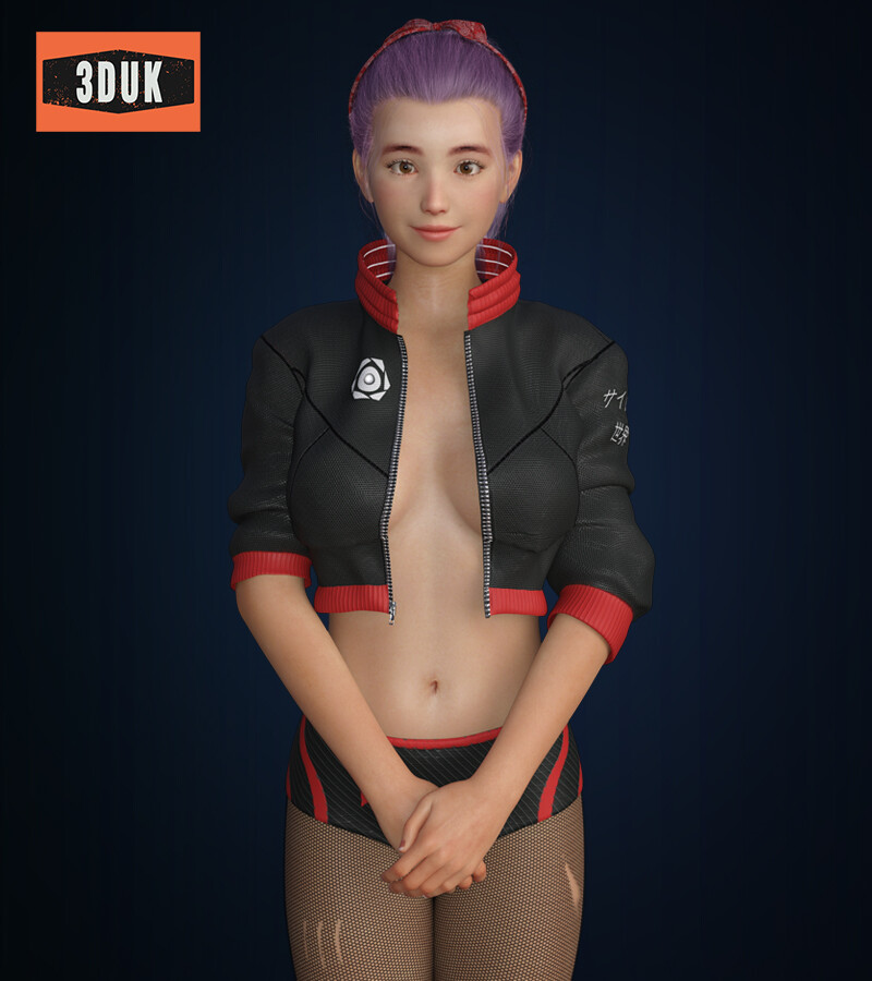 ArtStation - Hika for G8F | Resources