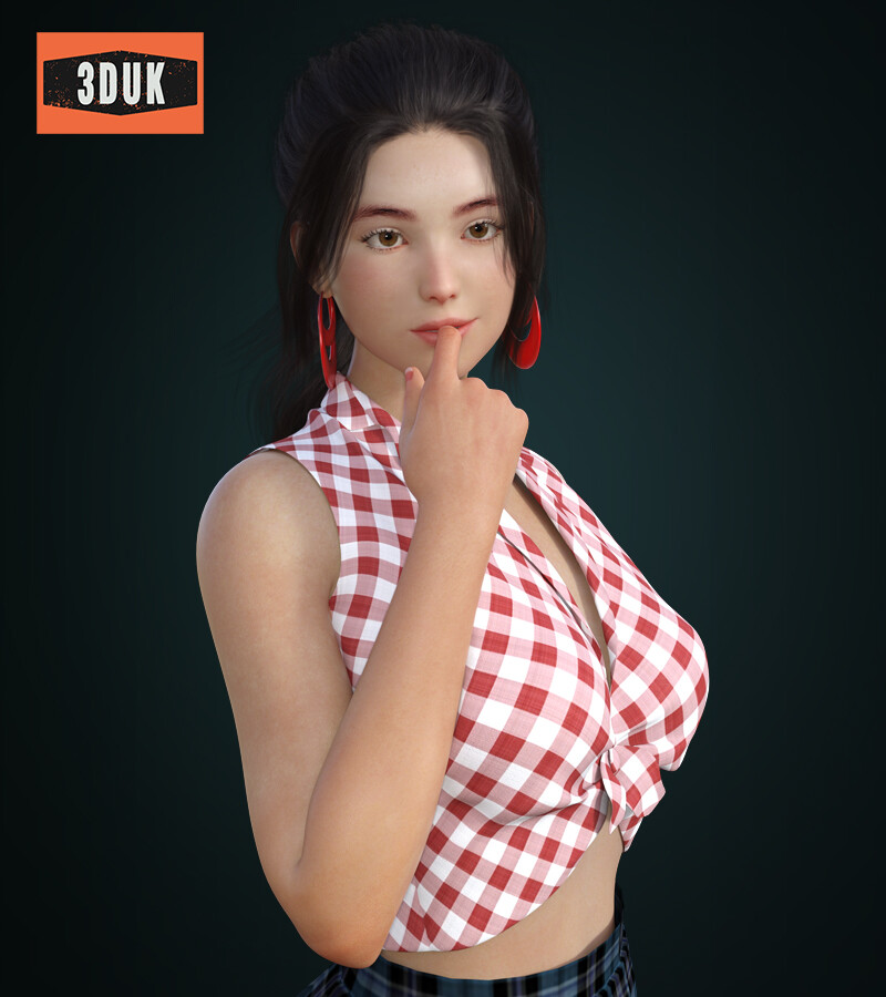 ArtStation - Hika for G8F | Resources