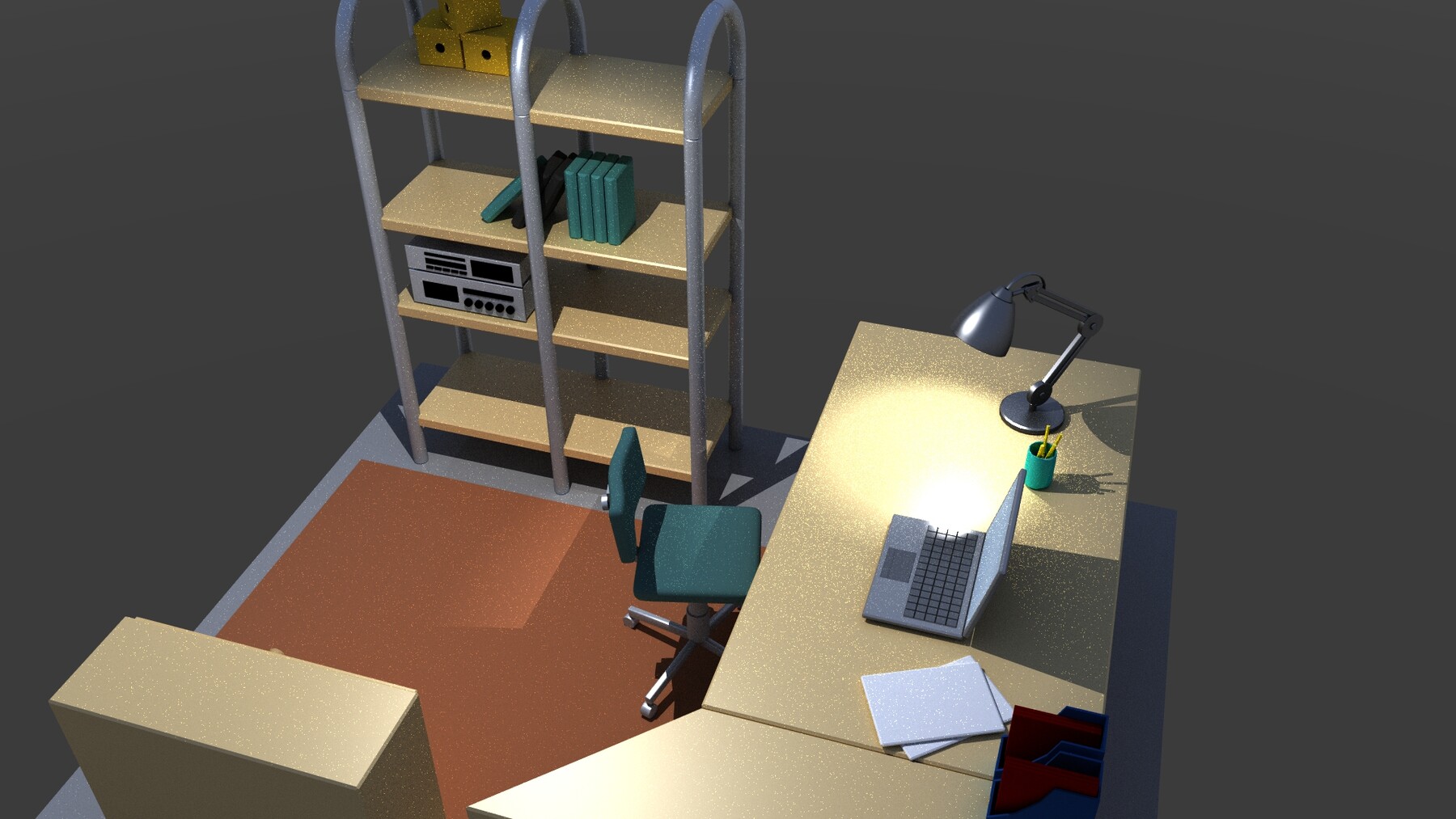 ArtStation - Home office | Game Assets